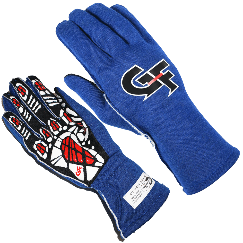G-Force G-Limit RS Auto Race Gloves Blue