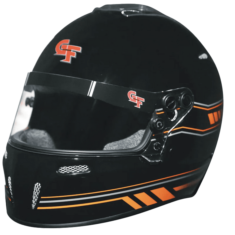 G-Force Nighthawk Graphics SA2020 Helmet Black/Orange