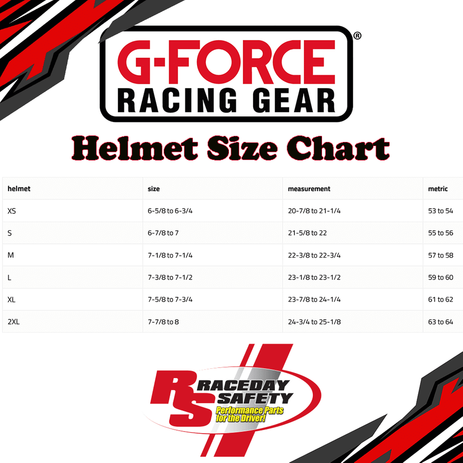 G-Force Revo Graphics SA2020 Racing Helmet Red/White