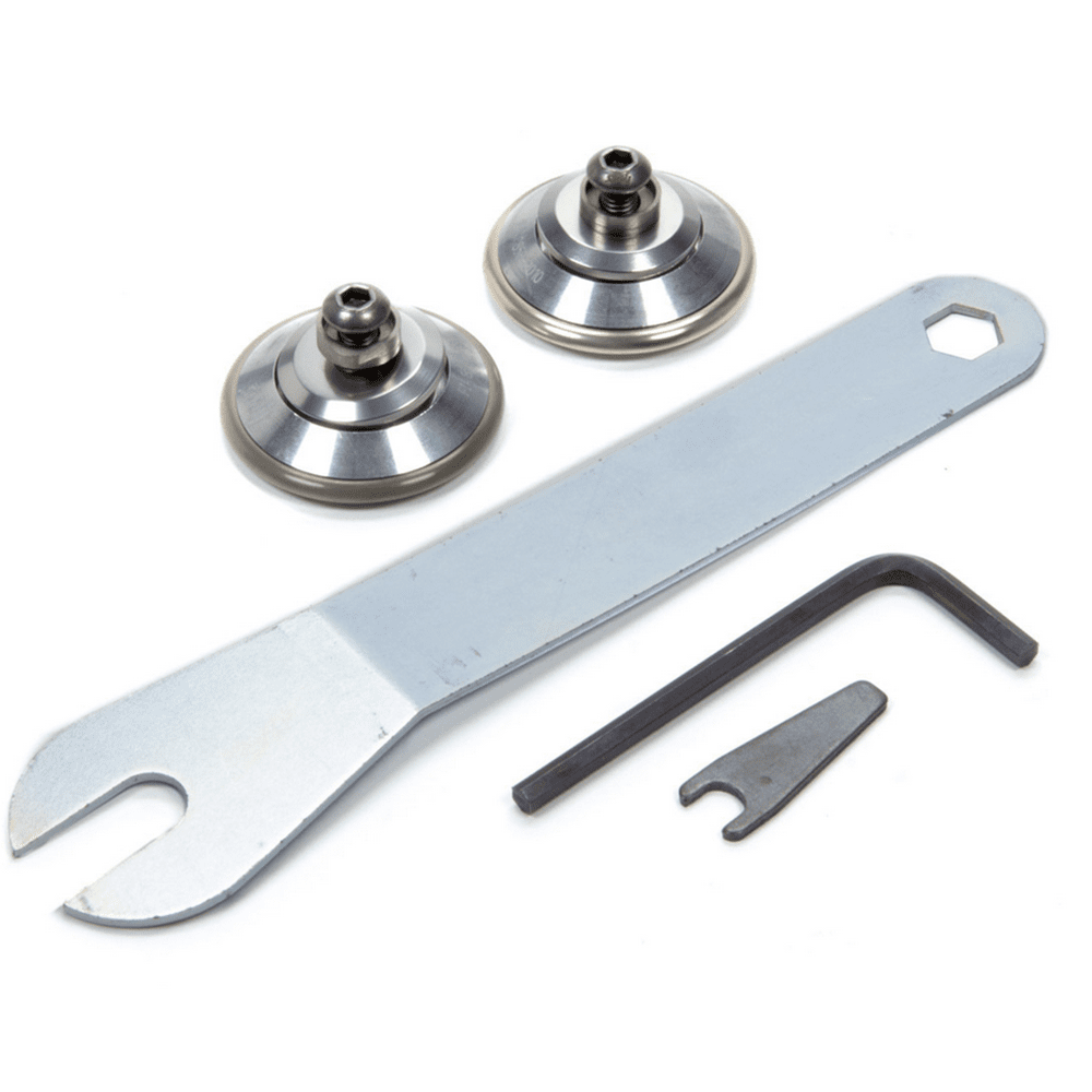 HANS Helmet Post Anchors Pro Silver Aluminum Hardware