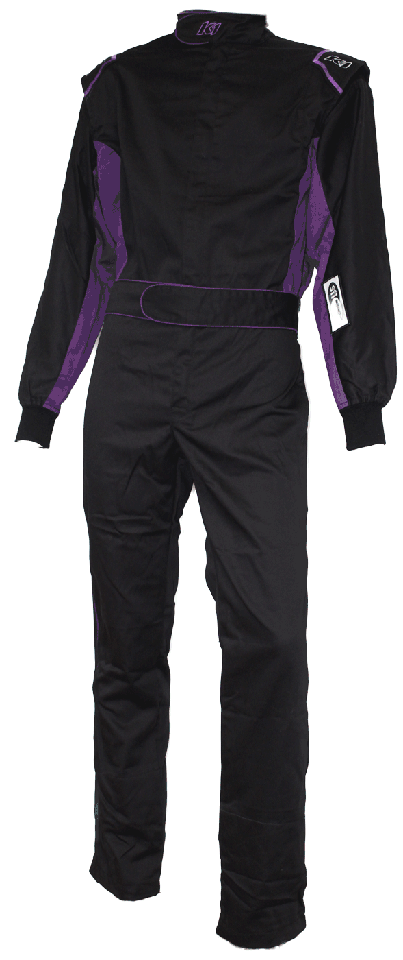 K1 RaceGear Challenger Racing Suit SFI-1 Black/Purple