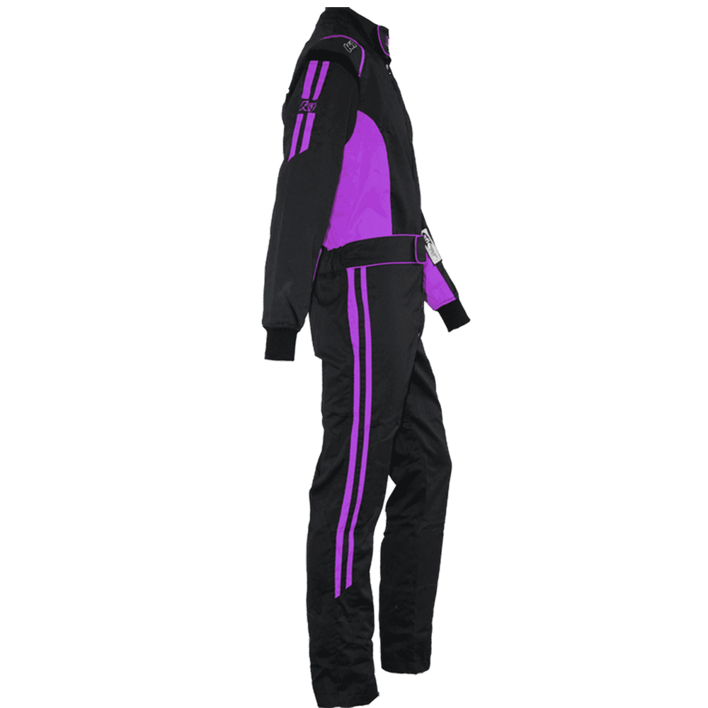 K1 RaceGear Challenger Racing Suit SFI-1 Black/Purple