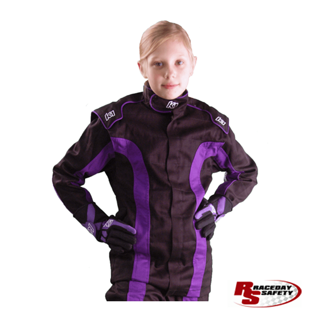 K1 Junior Purple Triumph Single Layer Jacket SFI