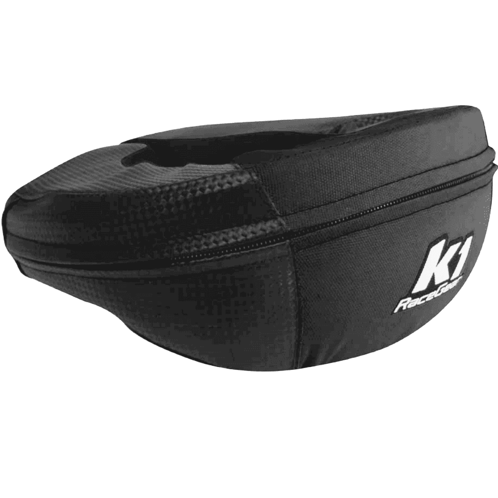 K1 Race Gear Adult Karting Neck Brace Carbon/Black