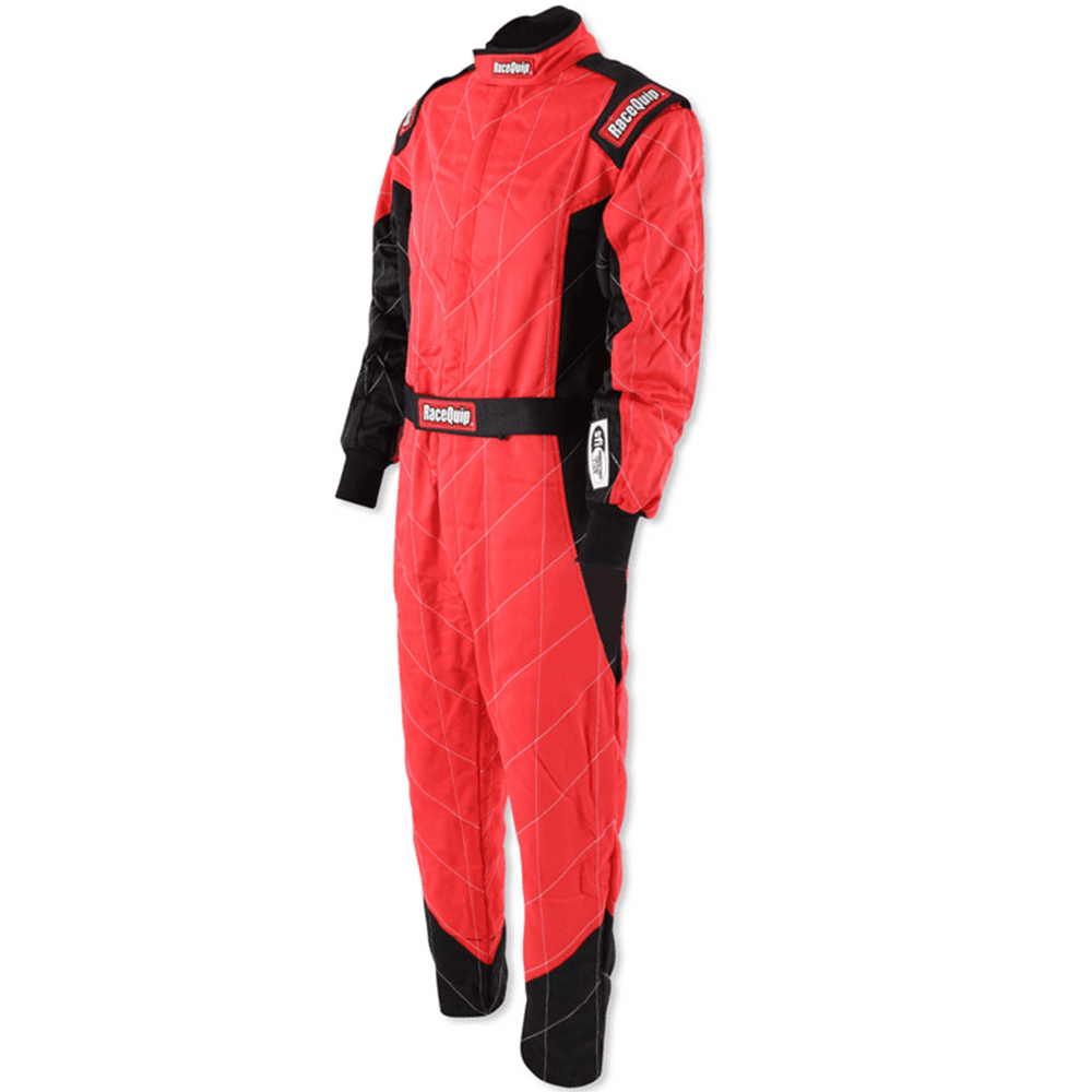 RaceQuip Chevron-5 SFI-5 Racing Suit Red/Black