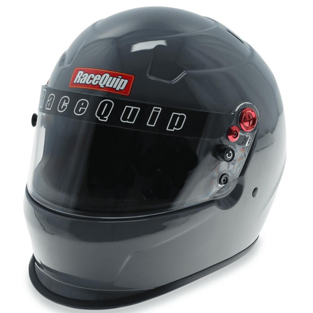 RaceQuip PRO20 Racing Helmet Gloss Steel SA2020