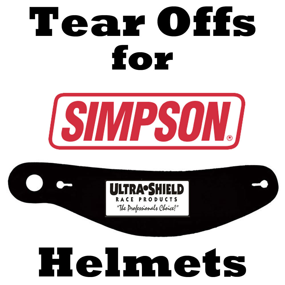 Ultra Shield Tear Offs for Simpson Helmets