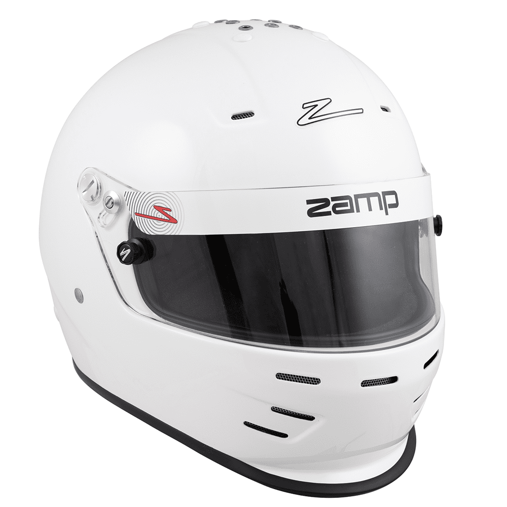 Zamp RZ-36 Racing Helmet White---Snell SA2020
