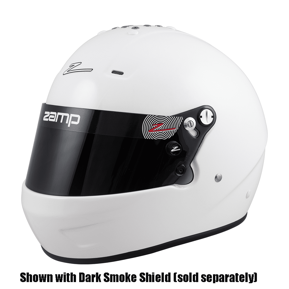Zamp RZ-56 Racing Helmet White---Snell SA2020