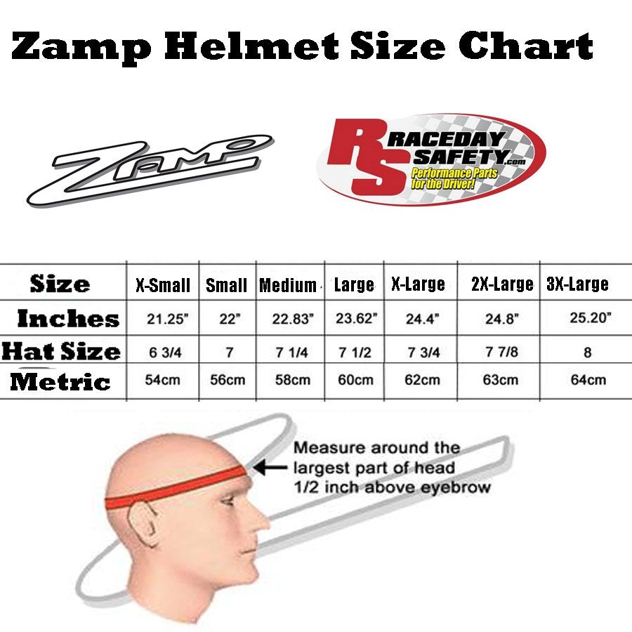 Zamp RZ-62 Racing Helmet Flo Orange---Snell SA2020