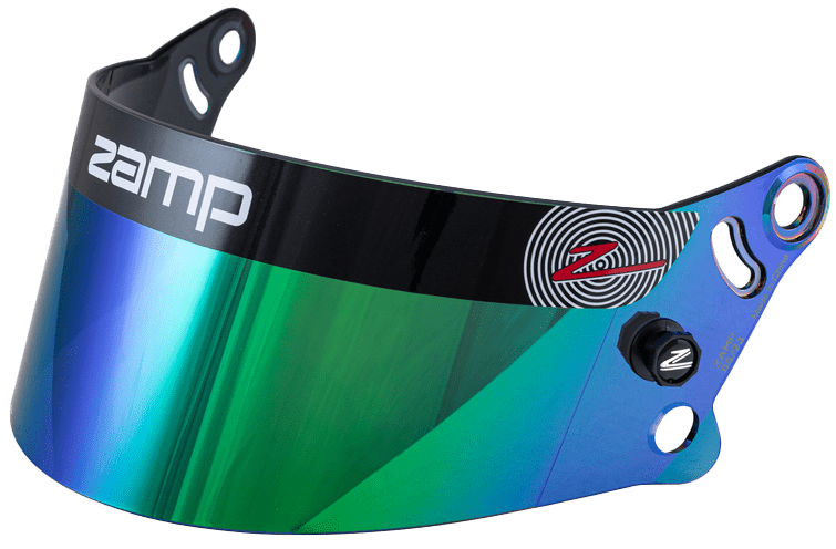 Zamp Z-20 Prism Helmet Shields---Gold, Red, Blue, Green and Purple Prism