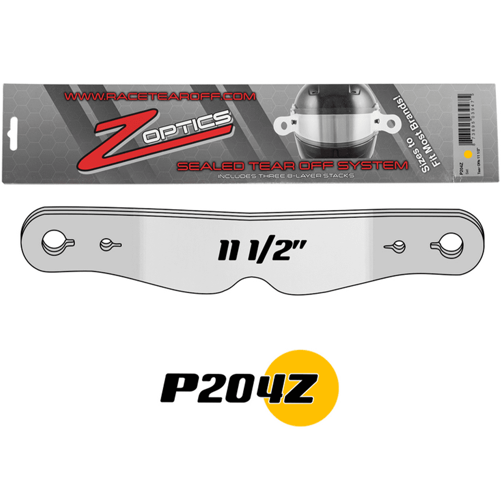 Z-Optics P204Z Sealed Tear Offs for Simpson Helmets