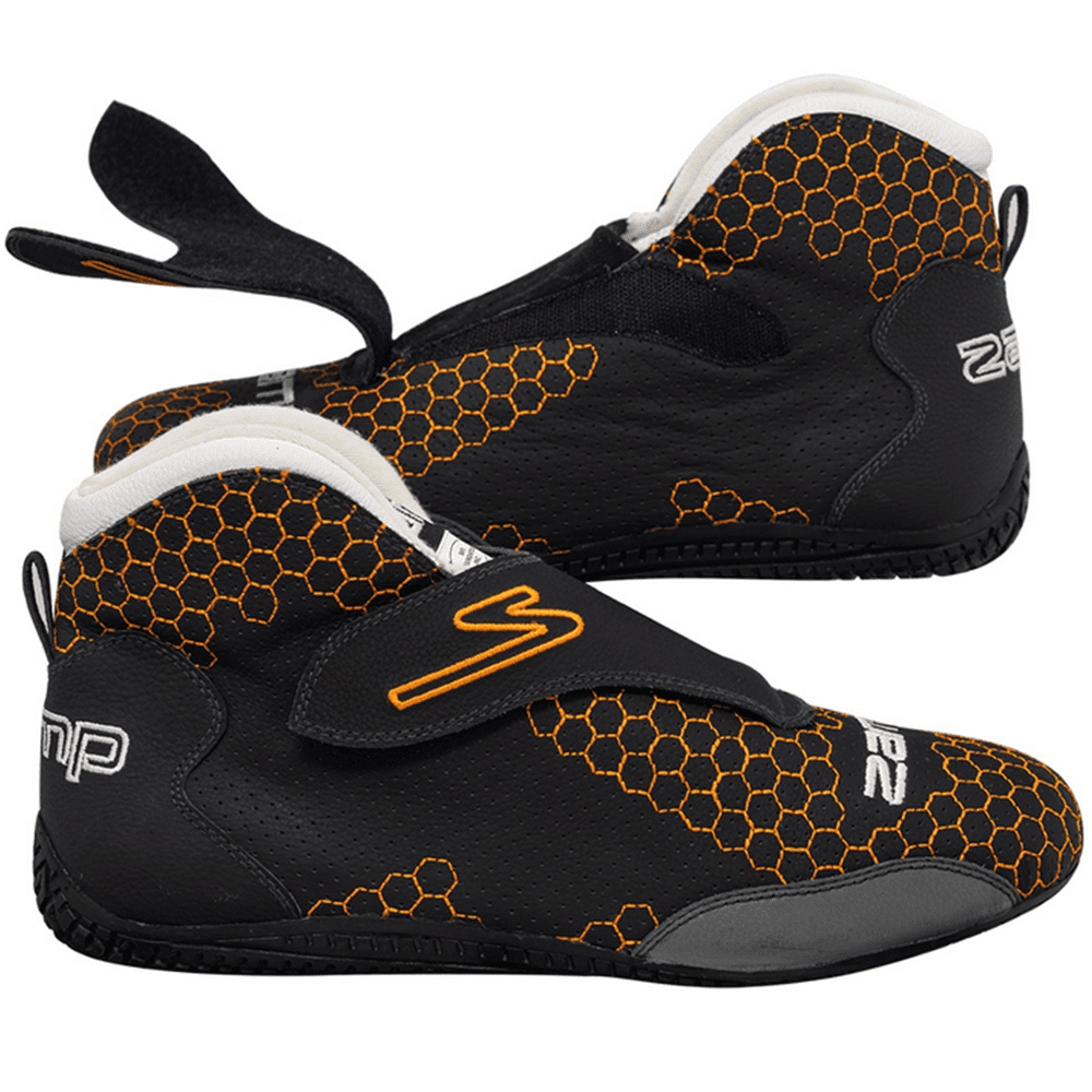 Zamp ZR-60 "No Laces" Race Shoes Honeycomb Orange