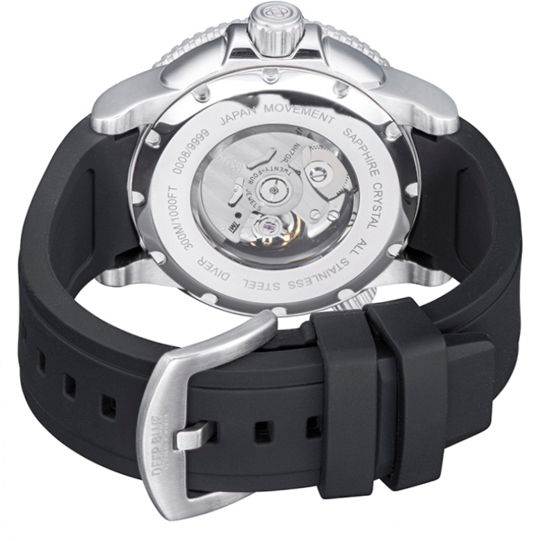 40MM AUTOMATIC SKELETON DIVER SILVER BEZEL - SILVER SKELETON DIAL ...