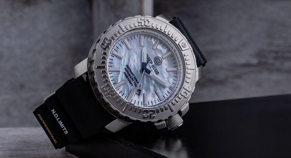 DAYNIGHT OPS PRO TRITIUM TUBES AUTOMATIC 46MM STAINLESS STEEL BEZEL ...