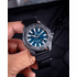 "HOLIDAY PRICING" DAYNIGHT STEALTH OPS CARBON CASE DARK BLUE DIAL ...