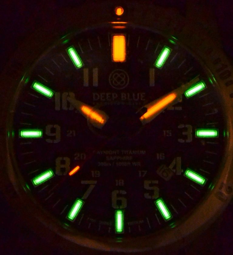Deep Blue Watches - RE - RELEASE - $179.99 - Titanium - Tritium T-100 ...