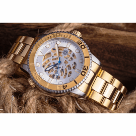 40MM AUTOMATIC SKELETON DIVER - DIVE WATCHES