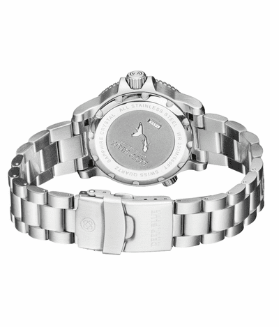 LADIES DIVER “LIZZY BLUE” – LAVENDER CERAMIC BEZEL - LAVENDER SUNRAY ...