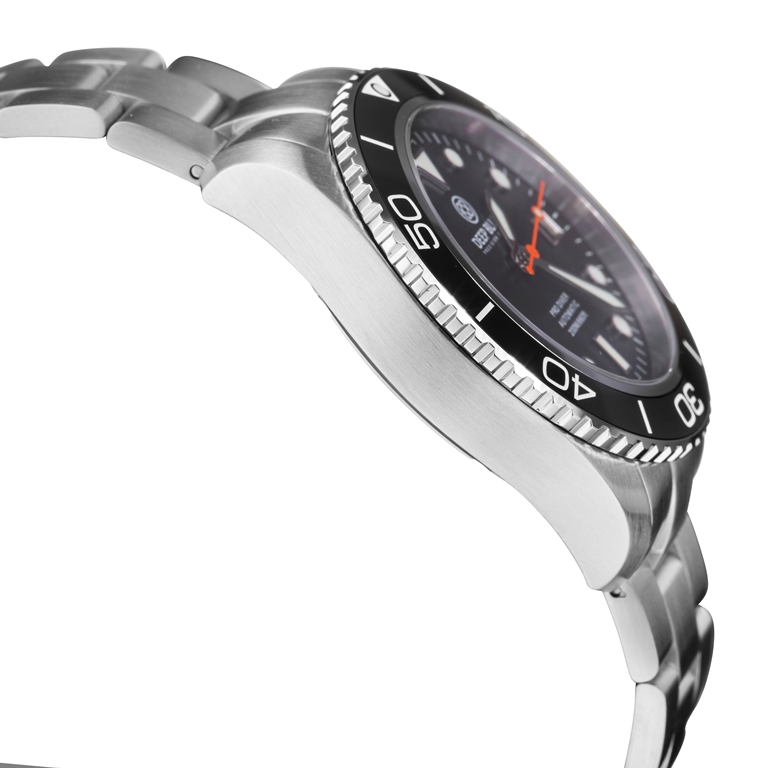 PRO DIVER 200 BLUE HYDRAULIC EMBOSSED DIAL 42.5MM AUTOMATIC BRACELET ...
