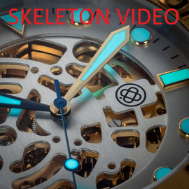 40MM AUTOMATIC SKELETON DIVER - DIVE WATCHES