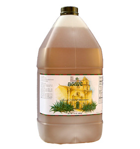 Raw Organic Agave Nectar Amber Light Premium Super 1 gallon (NET WT 12 ...