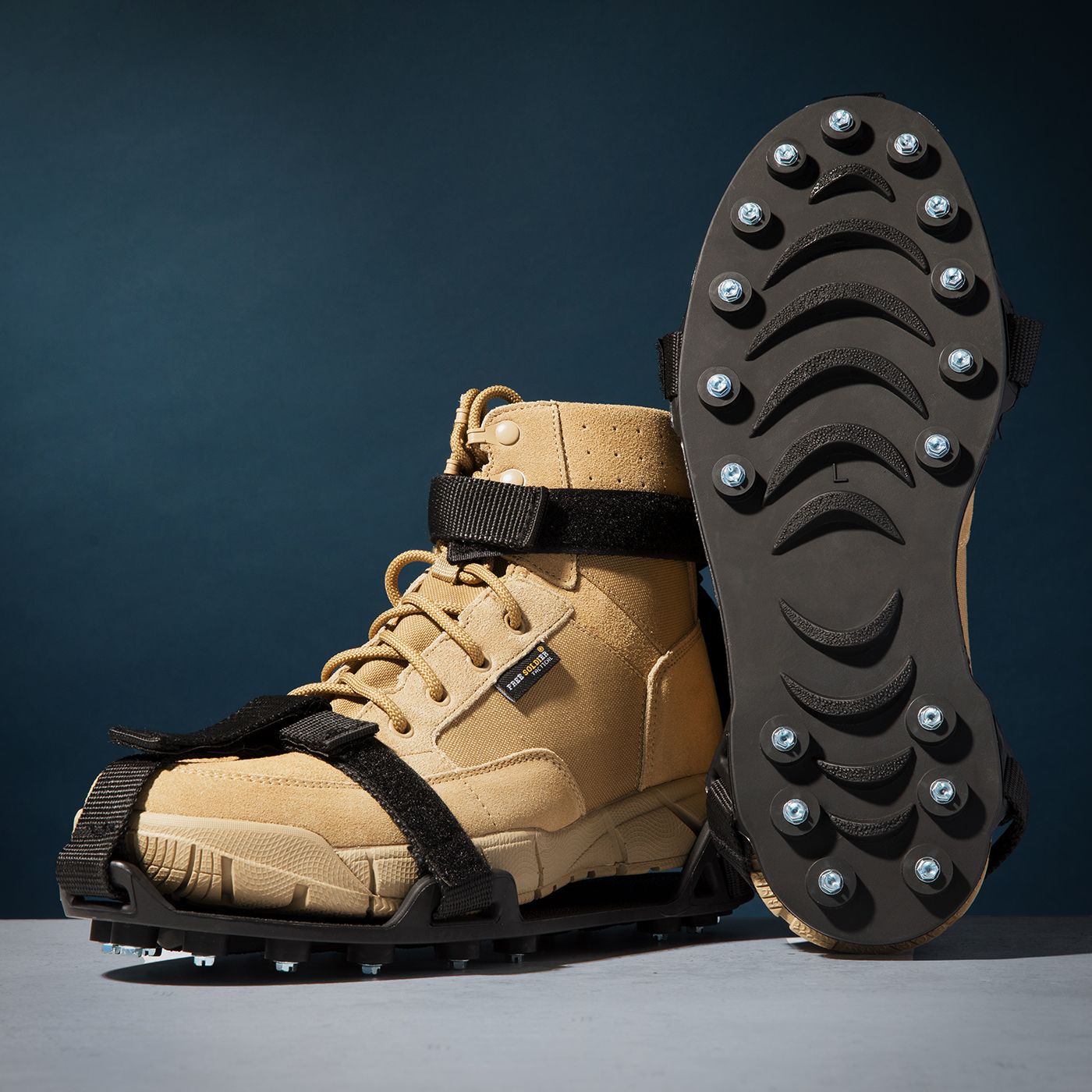 Action Traction Elite Hex Full-Foot Traction Ice Cleats - The Warming Store