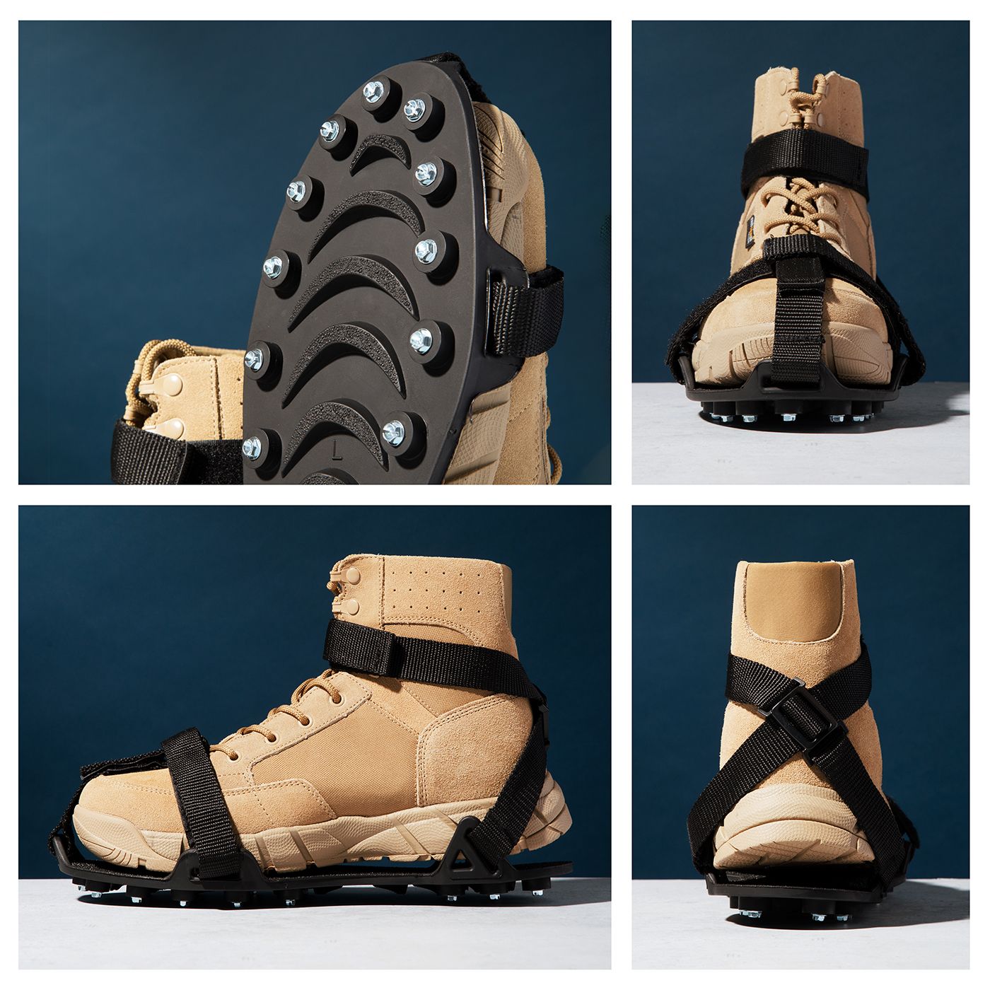 Action Traction Elite Hex Full-Foot Traction Ice Cleats - The Warming Store