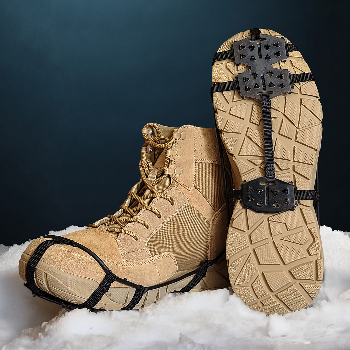Action Traction Hiking Ice Cleat Crampons - The Warming Store