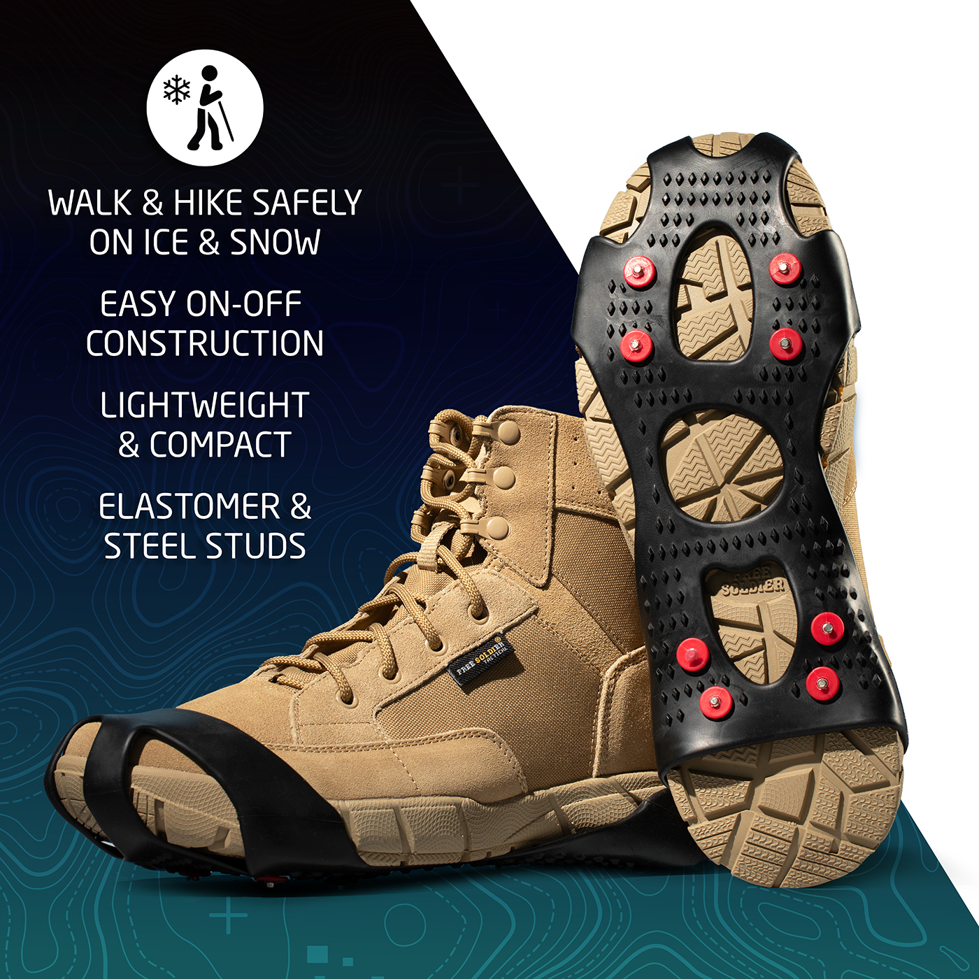 Action Traction Original Ice Cleats for Shoes - The Warming Store