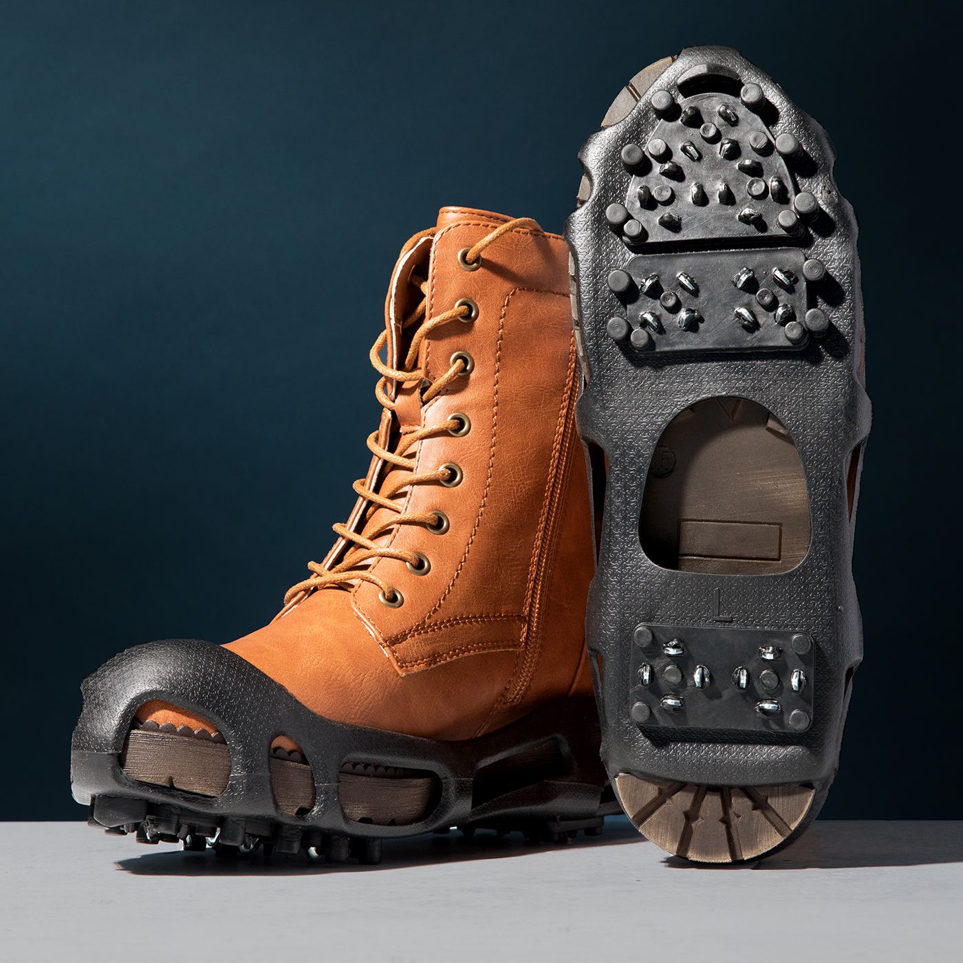 Action Traction Slip-on Ice Traction Cleats for Shoes - The Warming Store