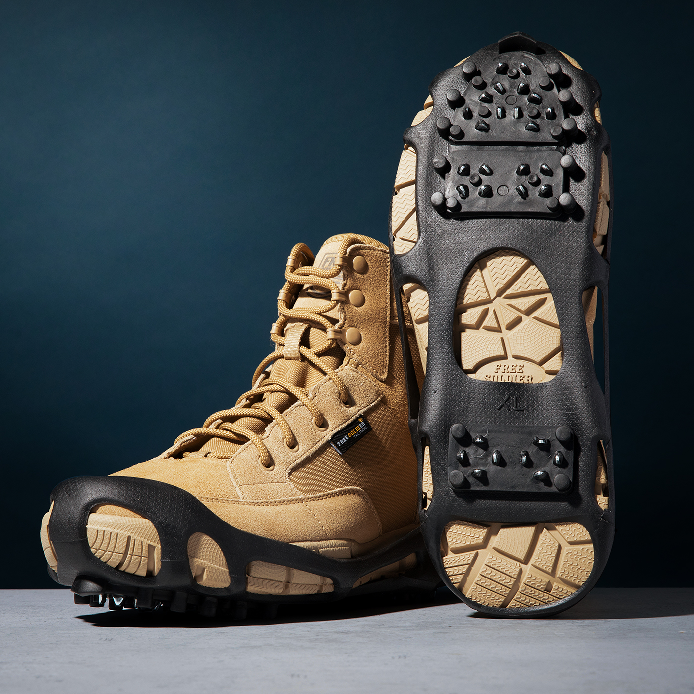 Action Traction Slip-on Ice Traction Cleats for Shoes - The Warming Store