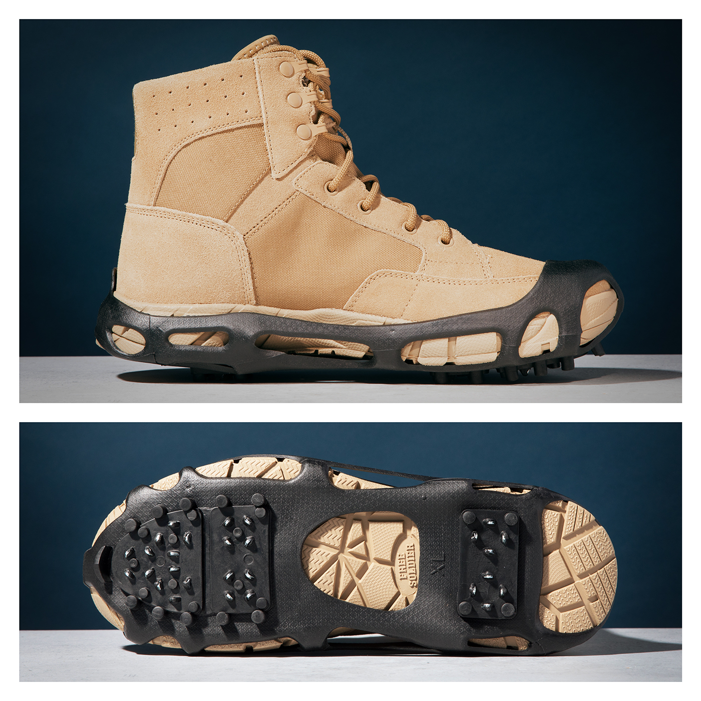 Action Traction Slip-on Ice Traction Cleats for Shoes - The Warming Store