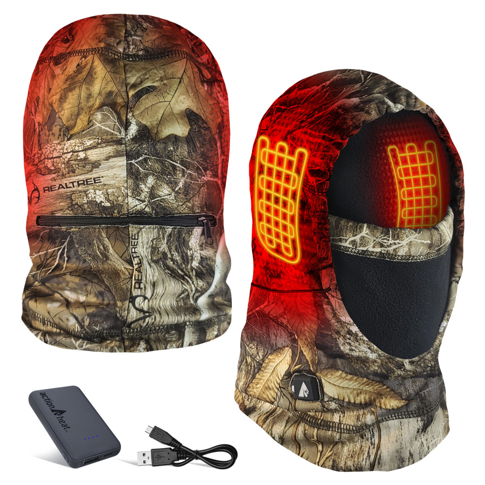ActionHeat 5V Battery Heated Hunting Fleece Balaclava - The Warming Store