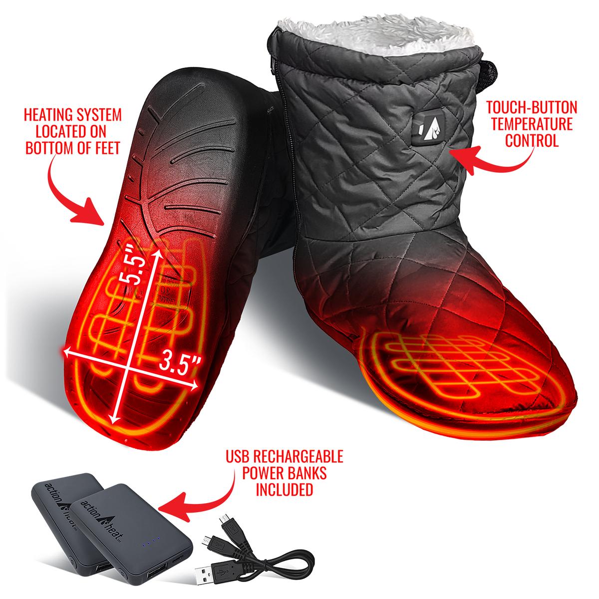 ActionHeat 5V Battery Heated Boots - The Warming Store