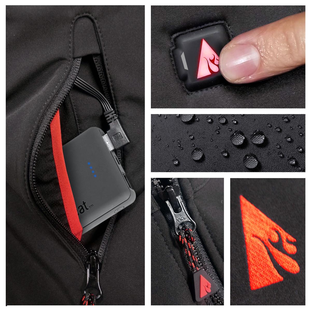 ActionHeat 5V Men's Softshell Battery Heated Jacket - The Warming Store