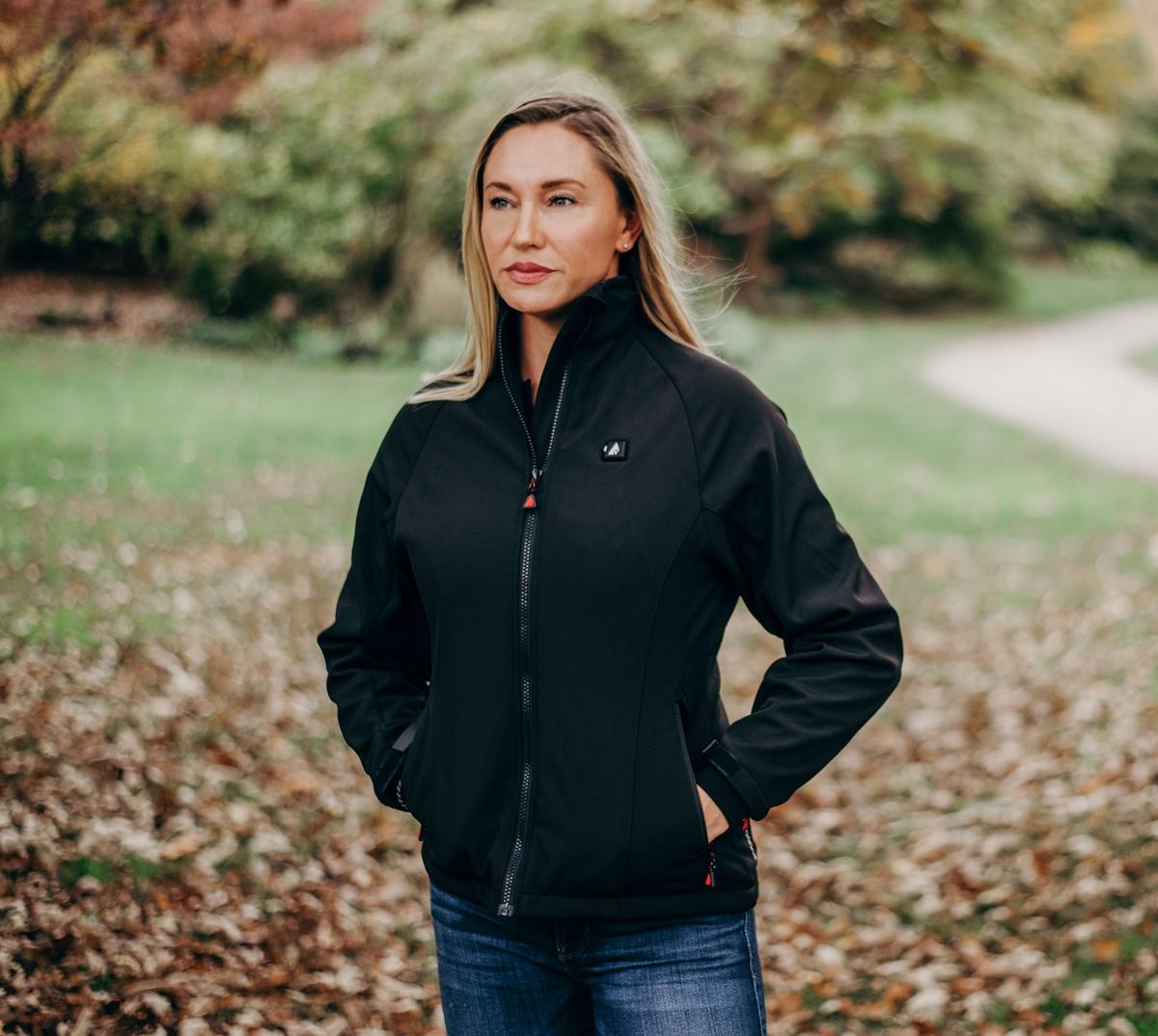 ActionHeat 5V Women's Softshell Battery Heated Jacket - The Warming Store