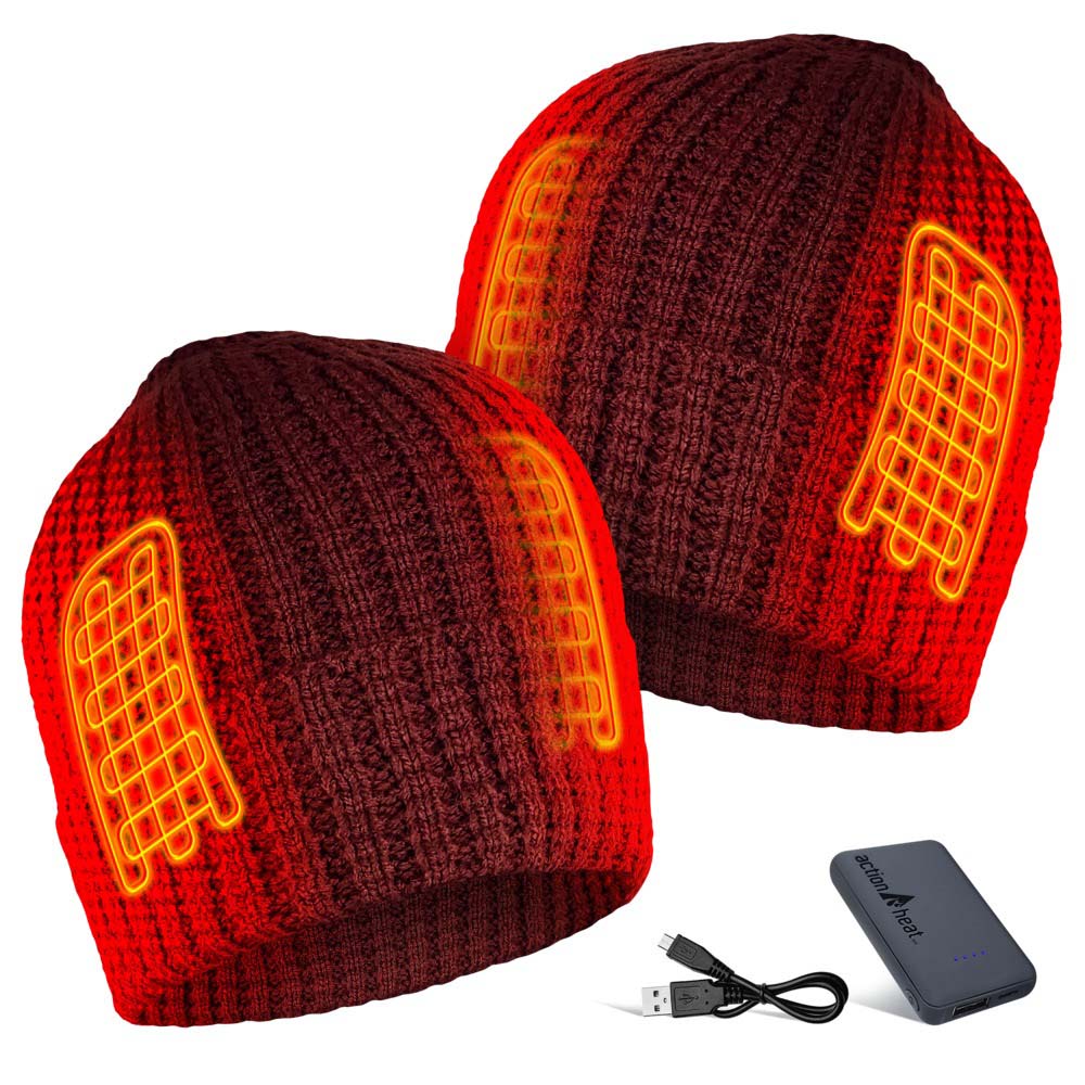 ActionHeat 5V Battery Heated Waffle Knit Hat - The Warming Store