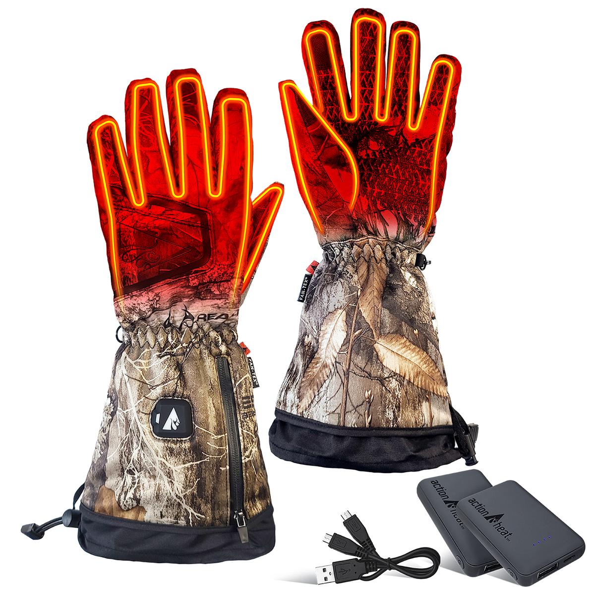 ActionHeat 5V Men's Battery Heated Hunting Featherweight Gloves - The ...