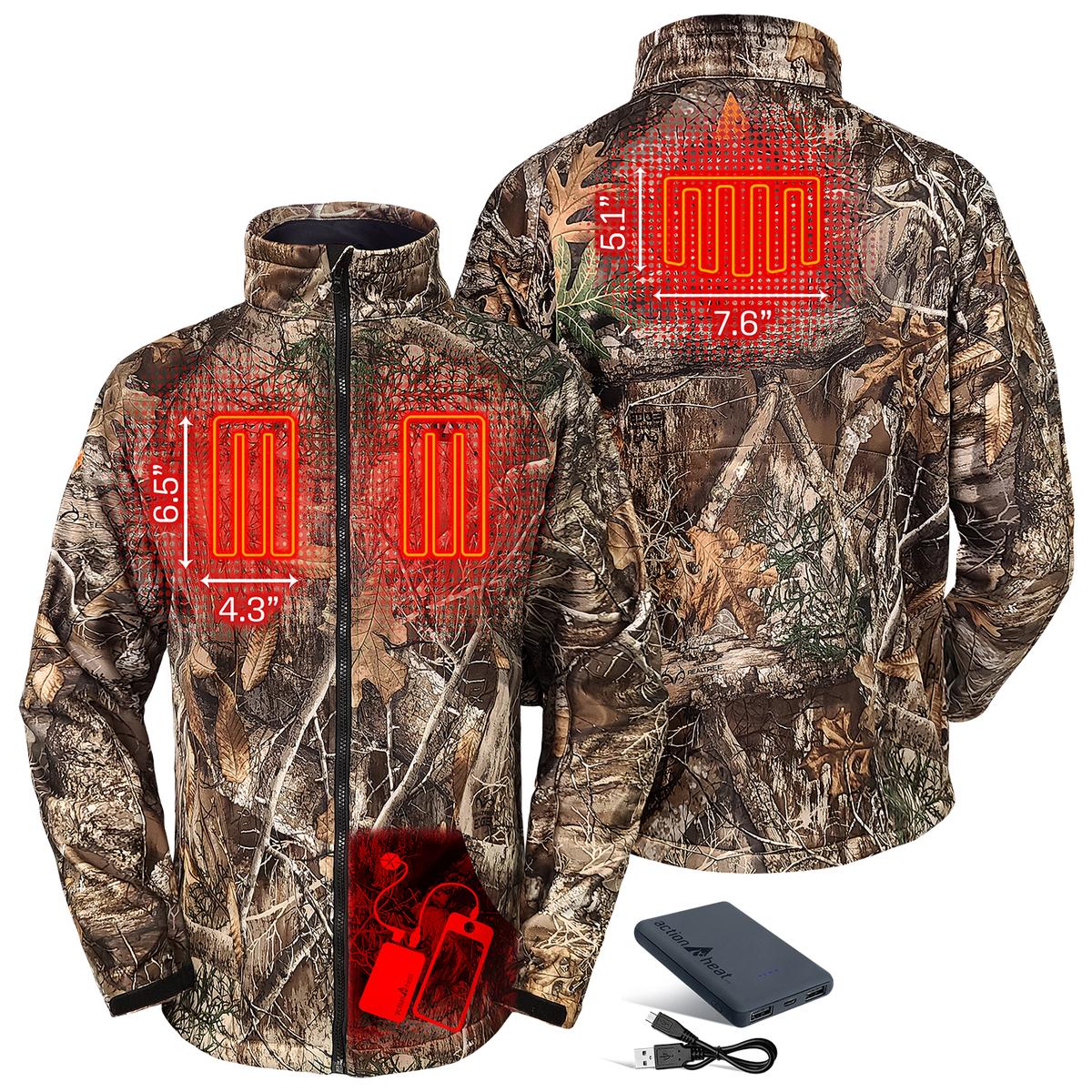ActionHeat 5V Men's Battery Heated Hunting Jacket - The Warming Store