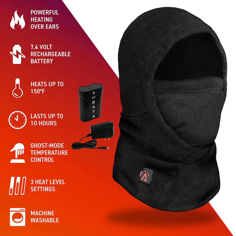 Aheata 7V Battery Heated Balaclava - The Warming Store