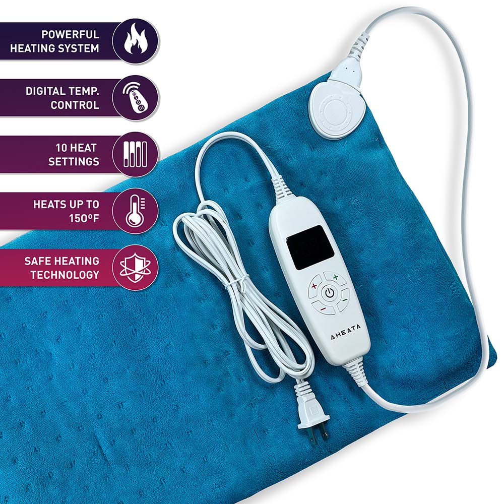 Aheata Heated Pad With Digital Controller - The Warming Store