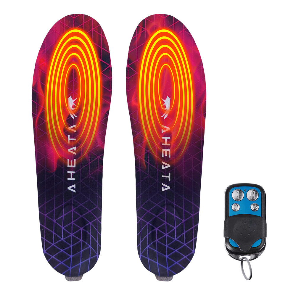 Aheata Rechargeable Heated Insoles with Remote - The Warming Store