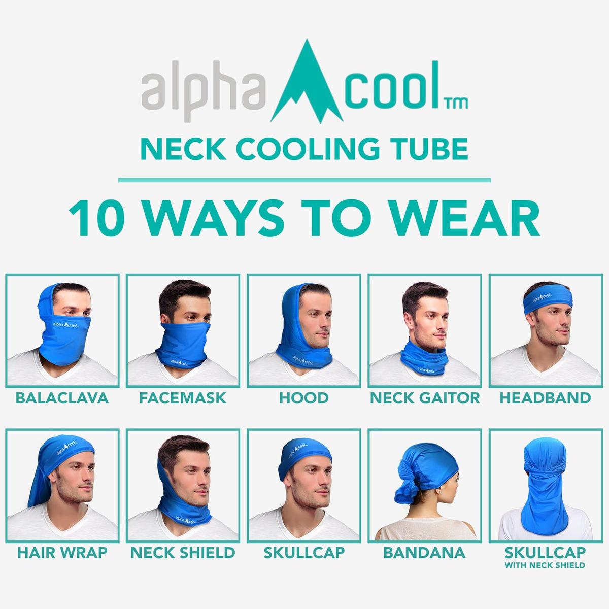 AlphaCool Cooling Neck Gaiter - The Warming Store