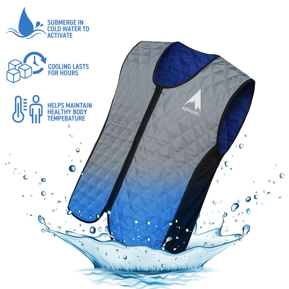 AlphaCool Evaporative Cooling Vest - The Warming Store