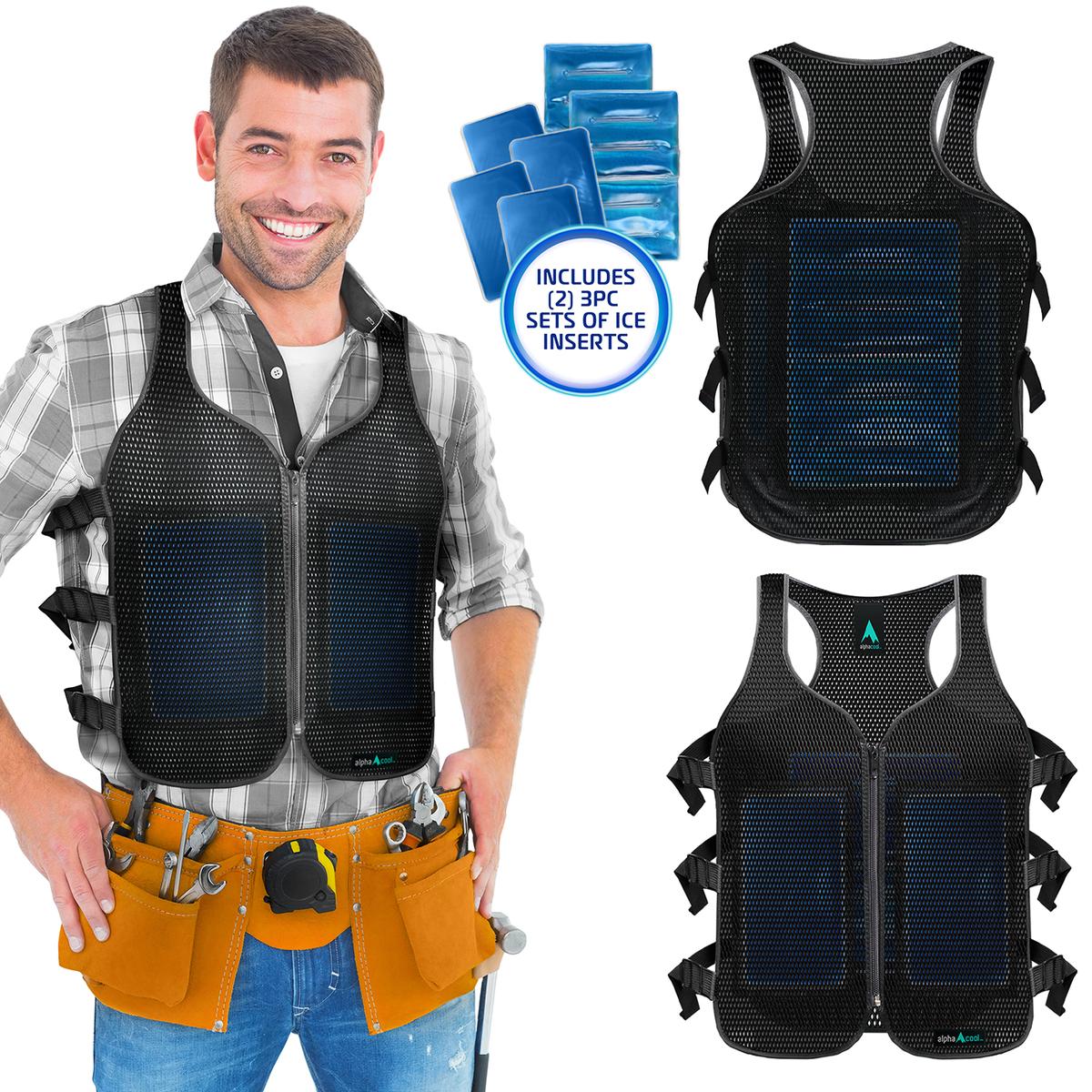 AlphaCool Frosty Body Cooling Ice Vest - The Warming Store