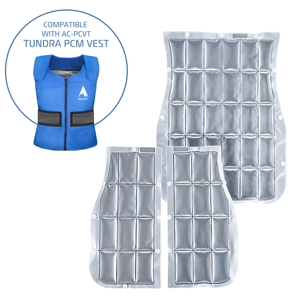 AlphaCool Tundra Phase Change Cooling Vest - Extra Inserts