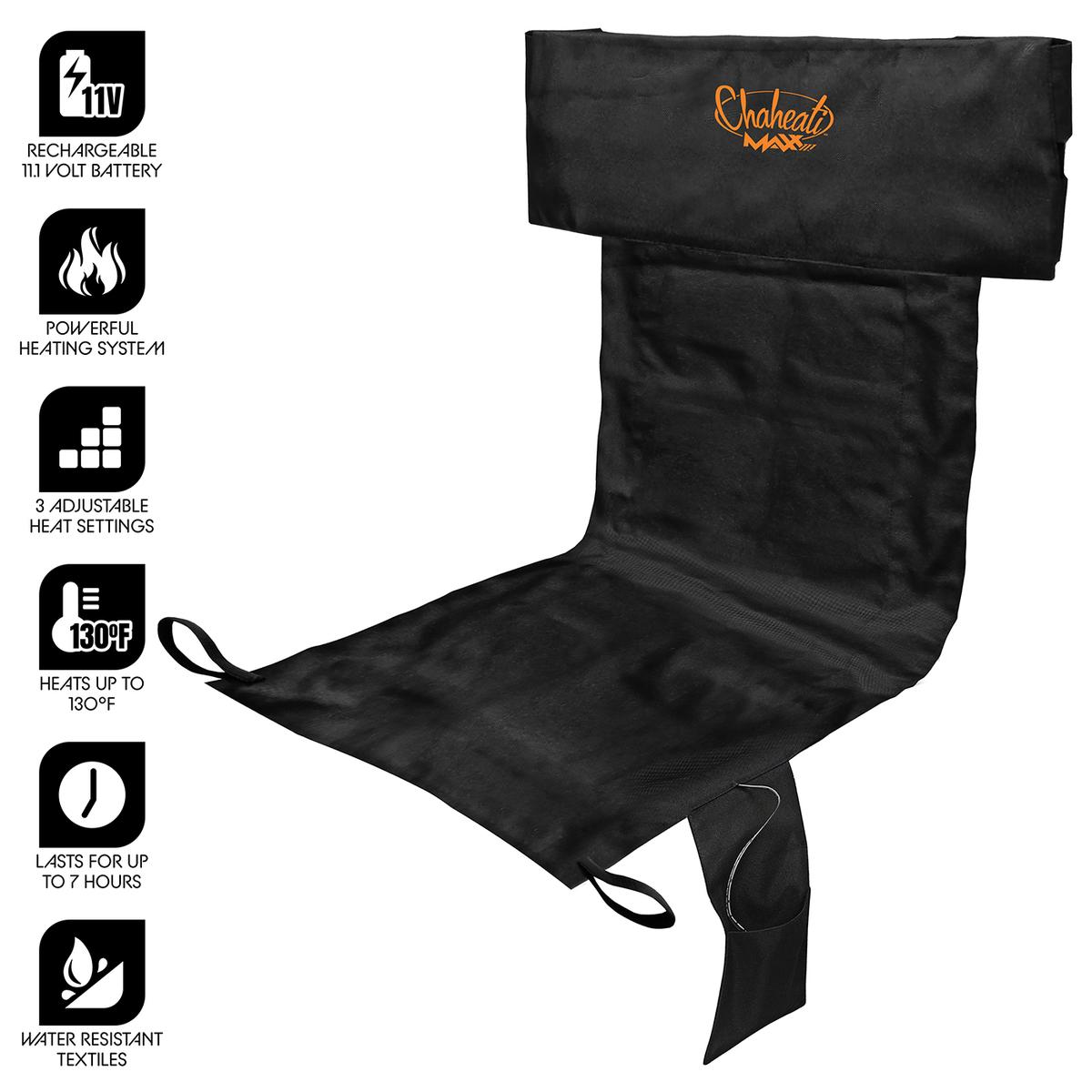 Chaheati MAXX Add-On Heated Chair Cover - The Warming Store