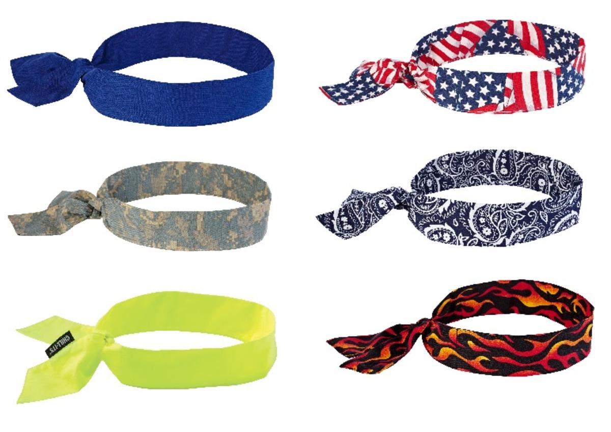 Ergodyne Chill-Its 6700 Neck Coolers - Cooling Bandanas - The Warming Store