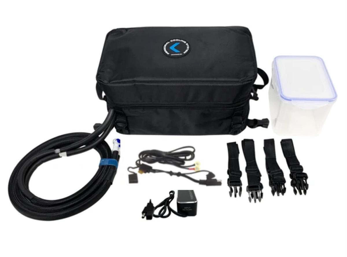 CompCooler Motorcycle Rider Solo Cooling System - The Warming Store